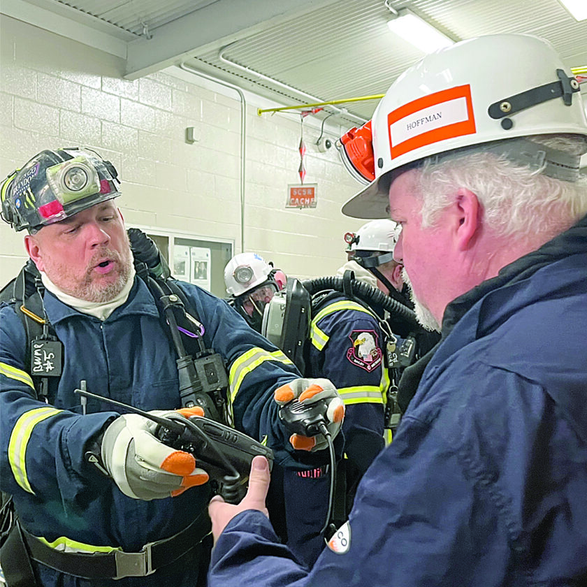 Miners Participate in Simulated Rescue at Consol’s Harvey Mine | News ...